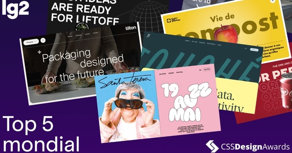 LG2 nommée meilleure agence numérique canadienne aux CSS Design Awards | Grenier aux nouvelles