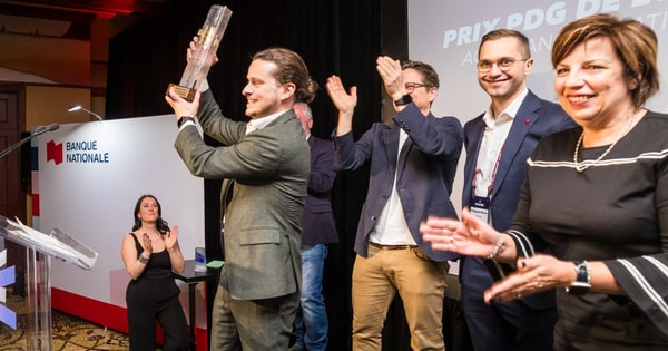 Jonathan Lessard, président de Nexapp, consacré PDG de l’année AQT | Grenier aux nouvelles