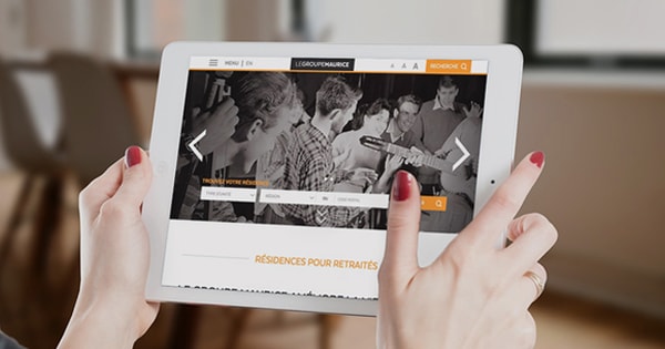 Refonte du site Web du Groupe Maurice | Grenier aux nouvelles