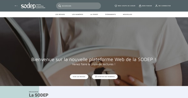 La SODEP lance son nouveau site signé Hula Hoop | Grenier aux nouvelles