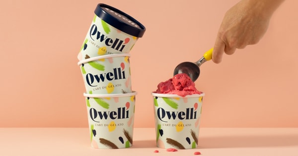 Paysanne Gelato devient Qwelli avec Reumont Design | Grenier aux nouvelles