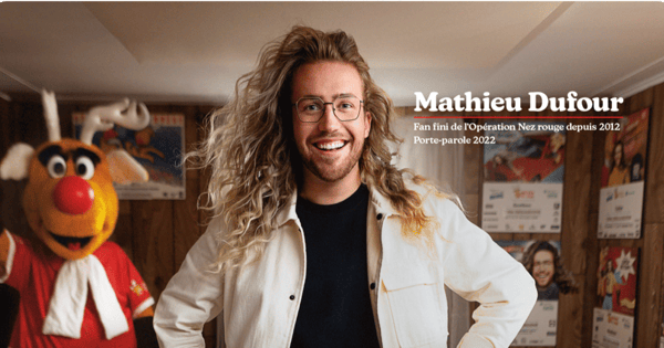 Mathieu Dufour est un fan fini de l'Opération Nez rouge | Grenier aux ...