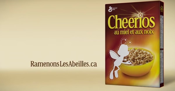 Cheerios vient en aide aux abeilles | Grenier aux nouvelles