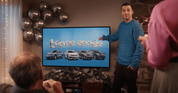 Volkswagen invite Pier-Luc Funk et sa famille de pub au Bye Bye ...