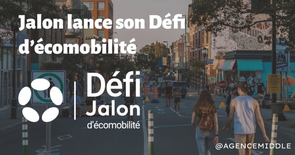 L’Agence Middle accompagne Jalon pour le Défi Jalon d’écomobilité ...