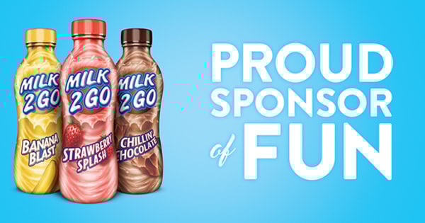 Que du fun avec la nouvelle campagne de Milk 2 Go | Grenier aux nouvelles