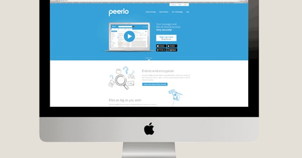 Lancement en grande pompe de l'application Peerio | Grenier aux nouvelles