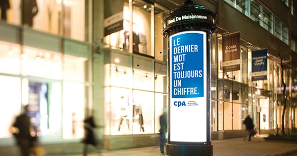 Une première campagne pour l'Ordre des CPA du Québec | Grenier aux ...