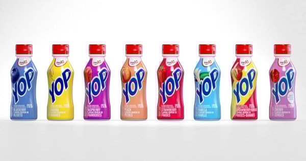 Stand Mtl crée de nouveaux emballages pour Yop | Grenier aux nouvelles