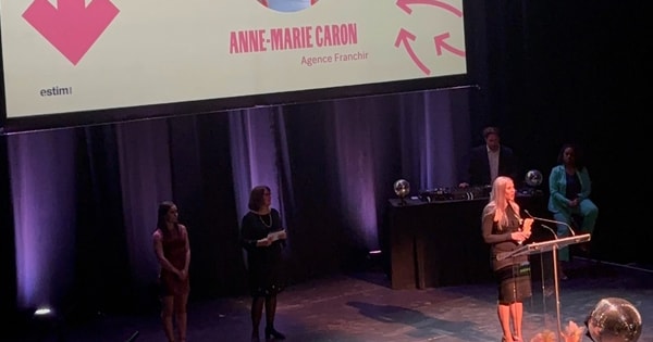 Anne-Marie Caron remporte un prix au Gala ESTim 2025 | Grenier aux ...