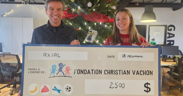 Axial redonne à la communauté avec la Fondation Christian Vachon ...