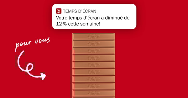 KitKat incite la Gen Z à mieux déconnecter | Grenier aux nouvelles