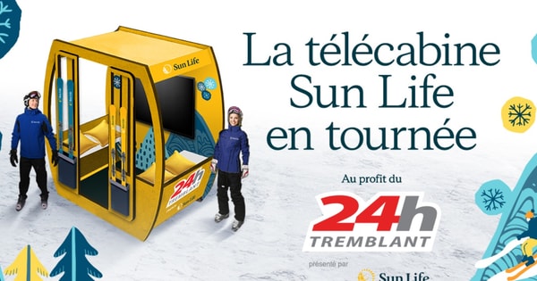 24h Tremblant: Sun Life dévoile sa télécabine | Grenier aux nouvelles