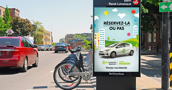 BIXI et Astral Affichage font de nouveau équipe | Grenier aux nouvelles