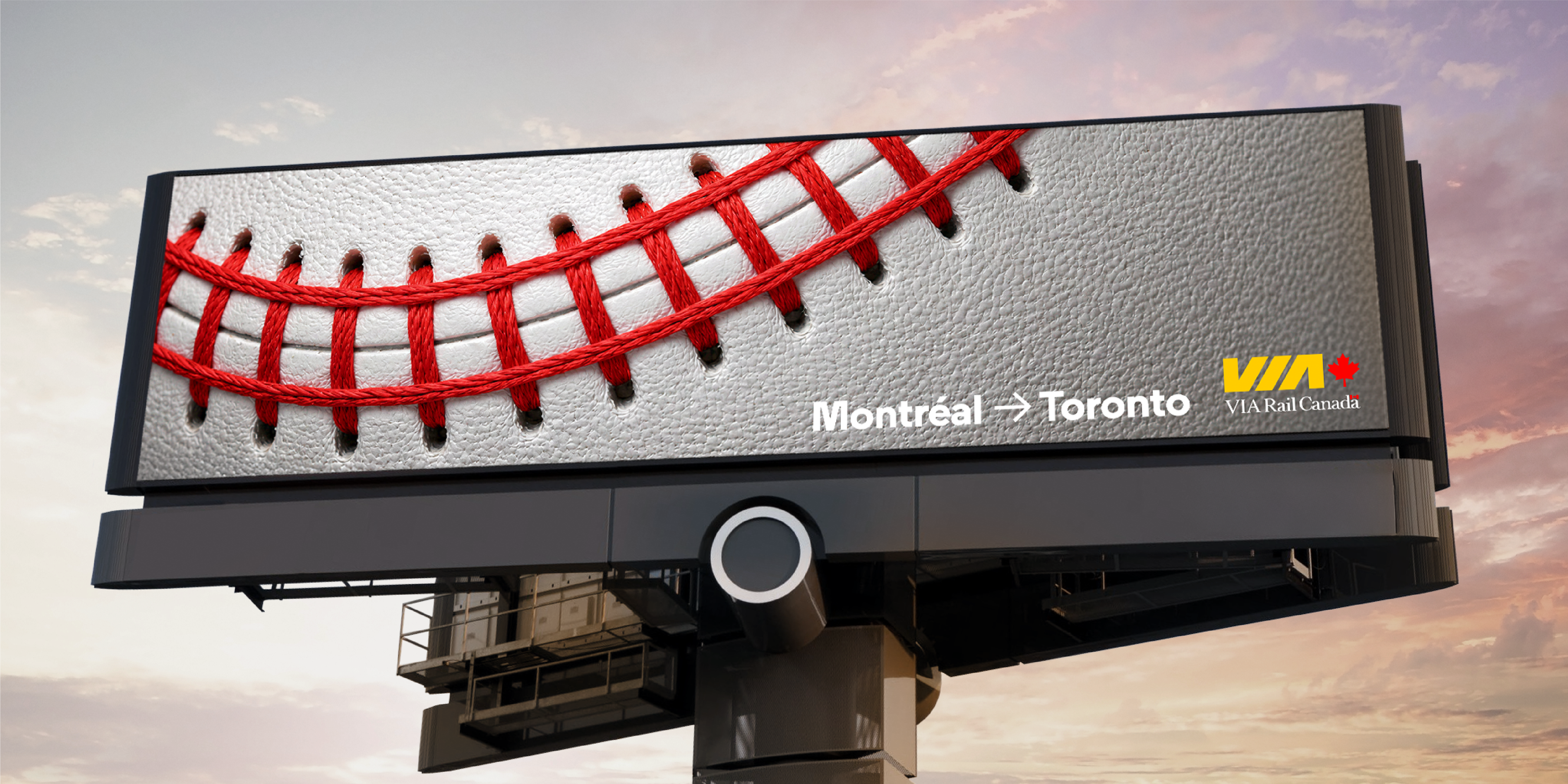 VIA Rail et Cossette connectent les fans montréalais·es au baseball ...