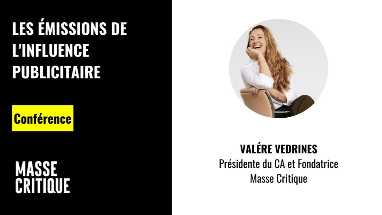 Masse Critique lance son rapport «Les émissions de l’influence publicitaire» | Grenier aux nouvelles