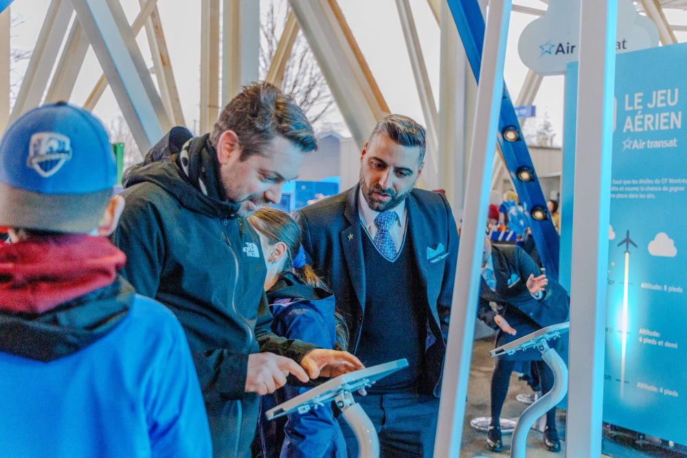 Air Transat se démarque aux yeux des partisans du CF Montréal | Grenier aux nouvelles