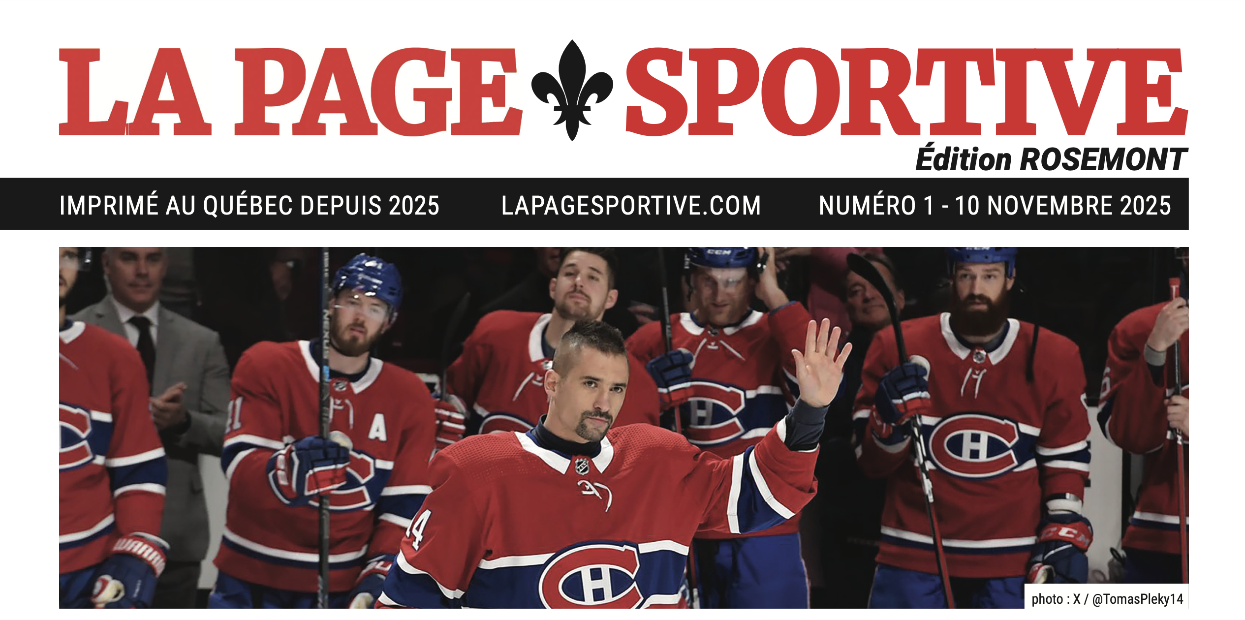 Lancement de La Page Sportive, un nouvel hebdo gratuit | Grenier aux ...
