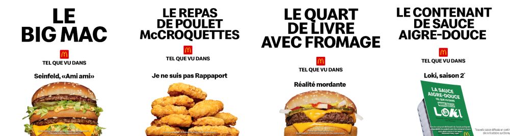 McDonald's souligne ses moments mémorables dans la culture populaire ...