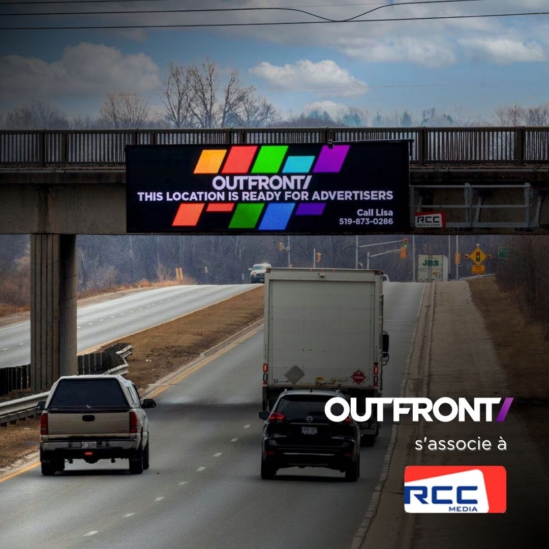 OUTFRONT s'associe à RCC Média | Grenier aux nouvelles
