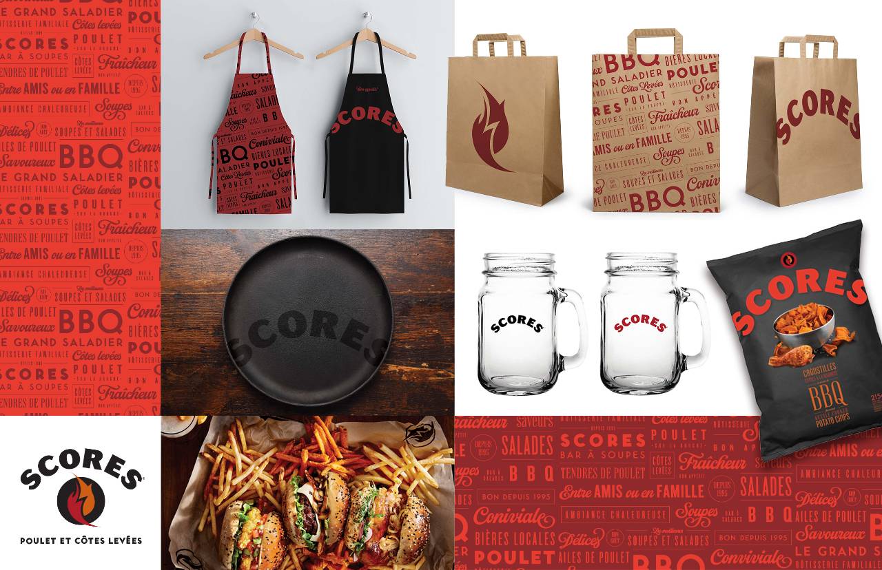 Les Rôtisseries Scores renouvellent leur identité | Grenier aux nouvelles
