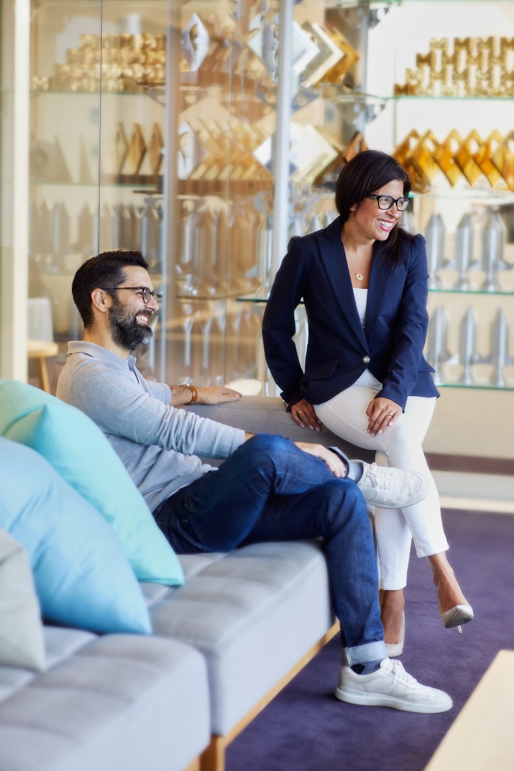 Samantha Kelley et Charles Etienne Morier à la direction de Touché ...